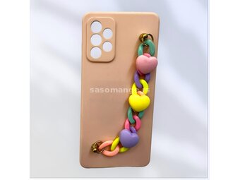 Maska Rainbow Chain za Samsung A72 bez