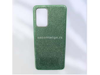 Maska Crystal Dust za Samsung A72 zelena