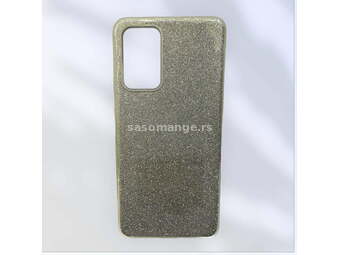 Maska Crystal Dust za Samsung A72 srebrna