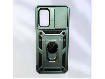Maska Defender Ring &amp; Camera protection za Samsung A13 4G zelena