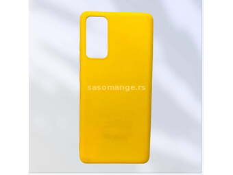 Maska Thin color za Samsung S20 FE zuta