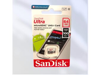 SanDisk memorijska/SD kartica 64gb