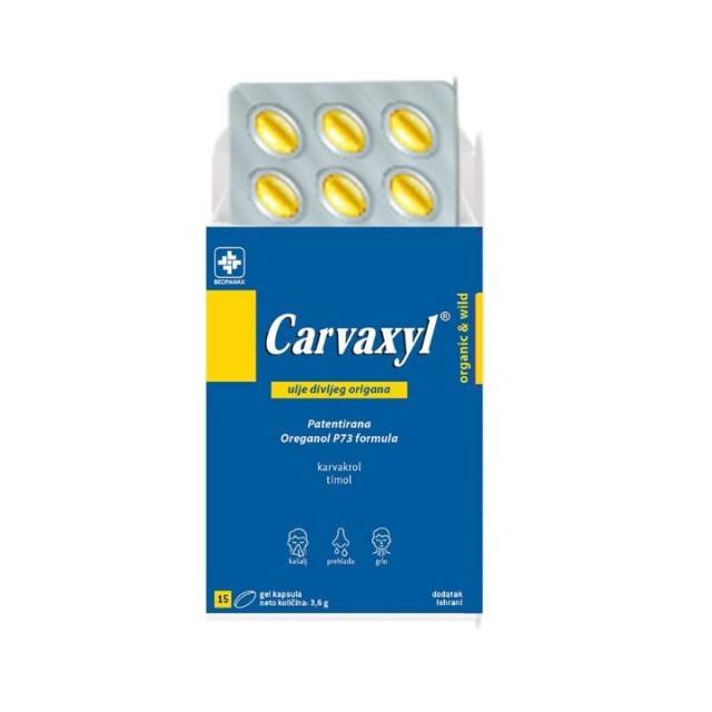 CARVAXYL kapsule, 15kom