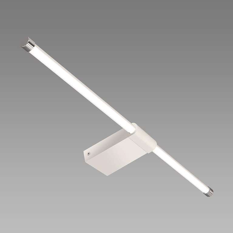 Zidna lampa Paso LED bela 14W