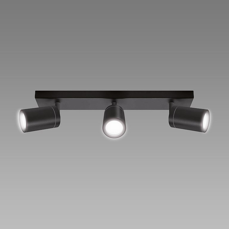 Stropna lampa Tenor 3 crna