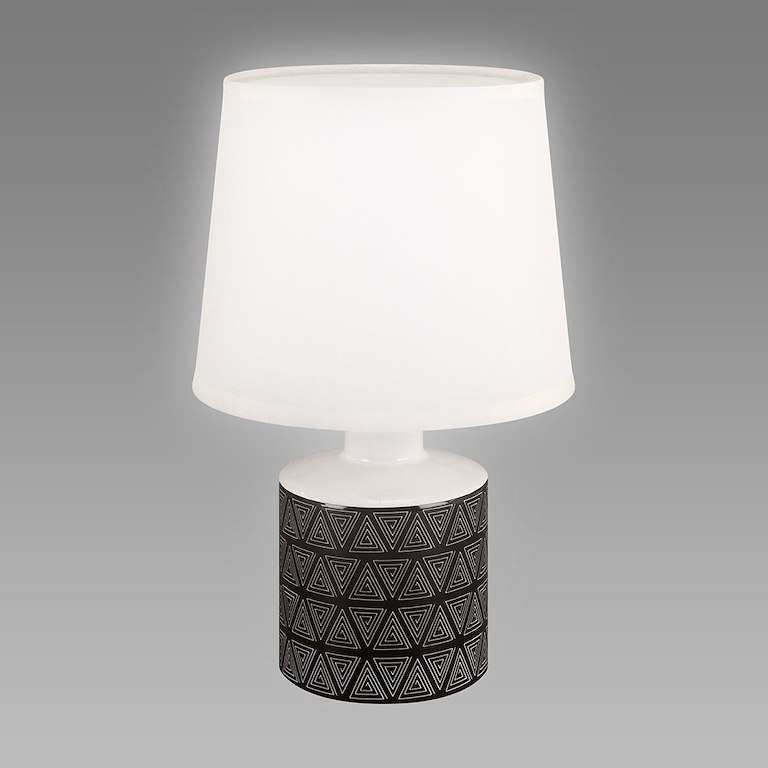 Stona lampa Topik crno/bela