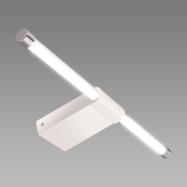 Zidna lampa Paso LED bela 9W