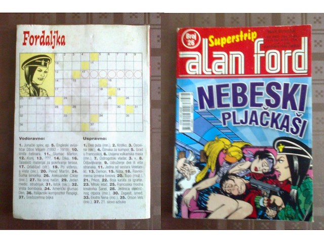 ALAN FORD - Nebeski Pljačkaši (Br.26 iz 2005.) Novi Sad