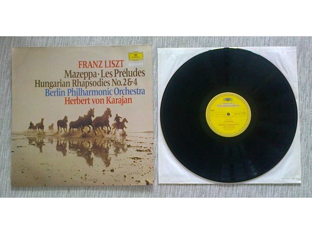 FRANZ LISZT - Mazeppa, Preludes (LP) Made in Germany