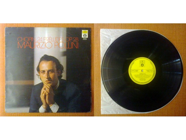 CHOPIN - MAURIZIO POLLINI ‎– 24 Préludes Op. 28 (LP)