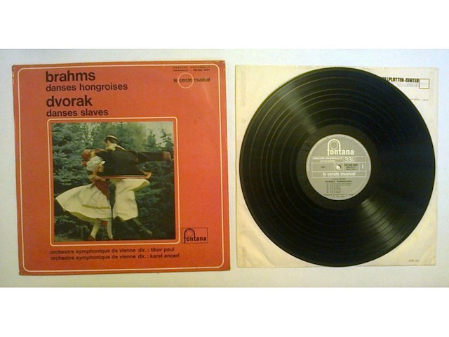 BRAHMS i DVORAK - Danses (LP) Made in France