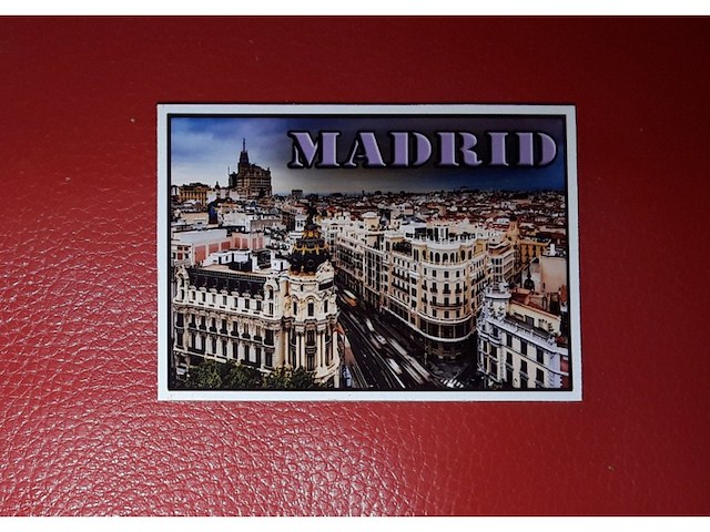 Magnet za frizider - Madrid