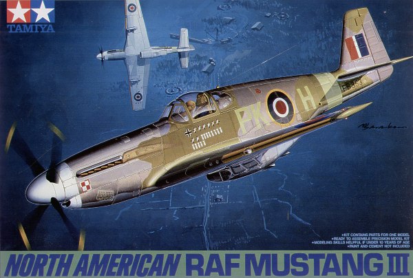 TAMIYA 1/48 North American RAF Mustang III
