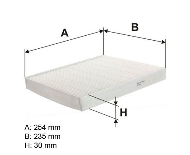 Filter klime QWP WCF914 - K1311 - ADV182526 - NC2390 - CCF0480