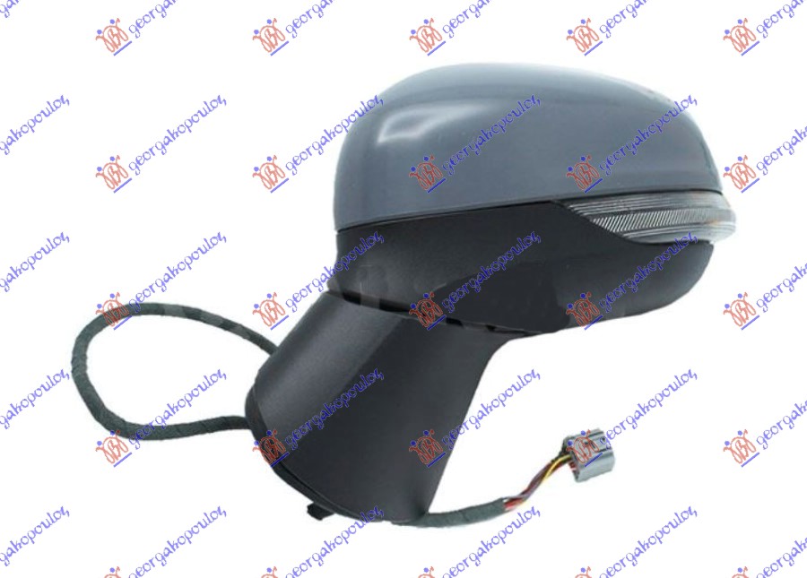 RETROVIZOR ELEK. PM MIG. MRT.U (8 PIN) Leva str. FORD PUMA (2020-) (OEM: 2534815)