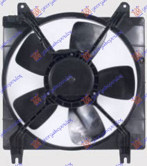 VENTILATOR KOMPLET (BENZIN) DAEWOO TACUMA (2001-) (OEM: 96263792)