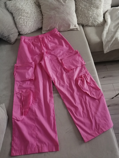 Zara Cargo Pink Mid Rise %%%