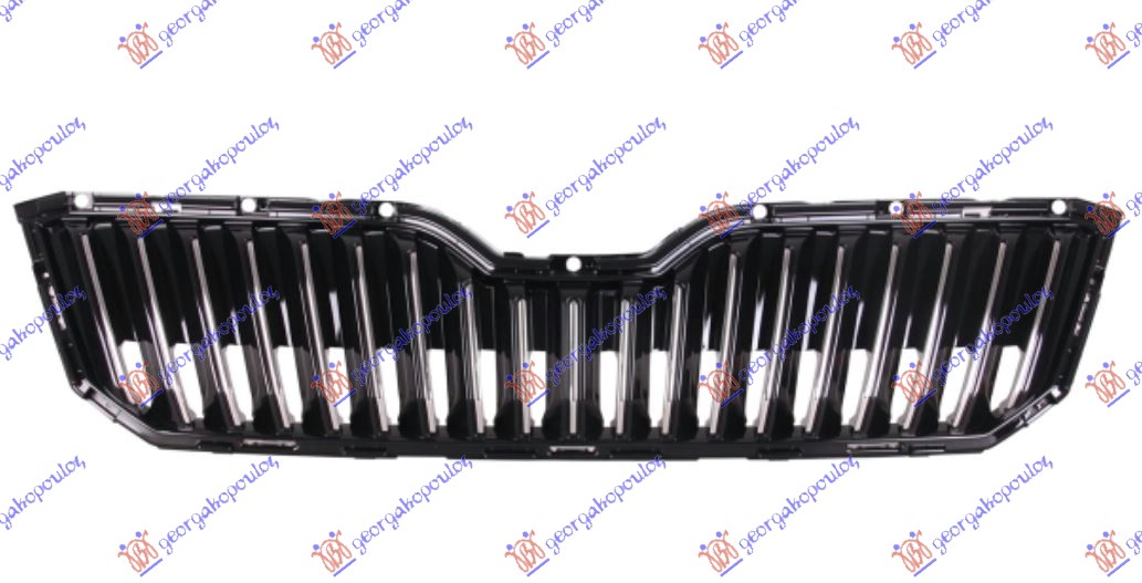 PVC MASKA (BEZ OKVIRA) SKODA SUPERB (2015-2019) (OEM: 3V0853653AFOD)