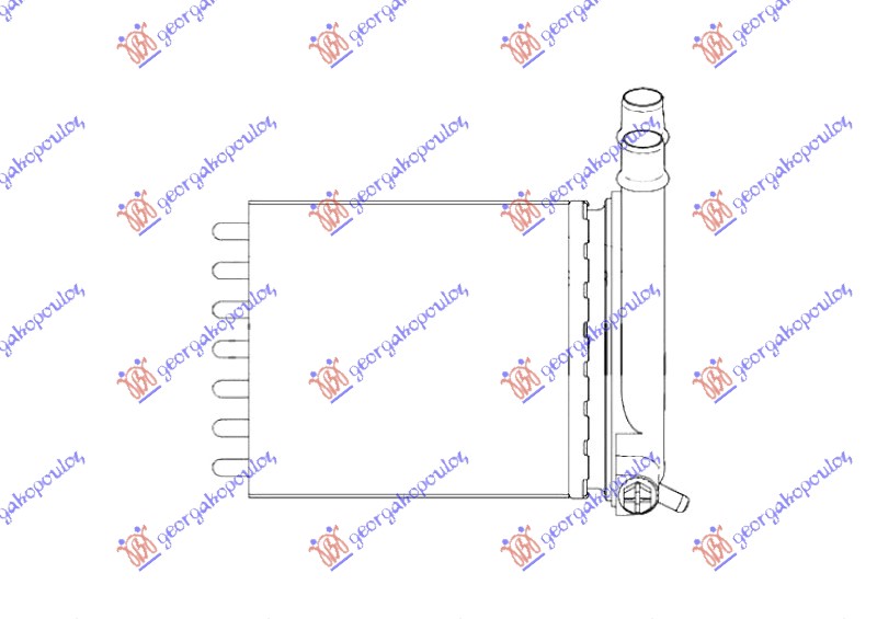 GREJAC KABINE (ZADNJI) 2.0BEN 1.6-2.0DIZ FIAT SCUDO (2007-2016) (OEM: 6448Q9)