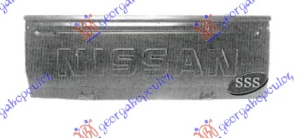 VRATA GEPEKA NISSAN P/U (D21) SINGLE CAB (1986-1992) (OEM: 93400-F4030, 9340092G30, 93400F4030)