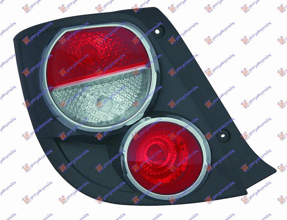 STOP LAMPA 3/5 VRATA HROM OKVIR Leva str. CHEVROLET AVEO SDN-H/B (2012-) (OEM: 95470358)