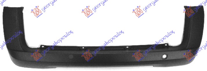 ZADNJI BRANIK (1 VRATA) FIAT FIORINO/QUBO (2008-2016) (OEM: 735489508)