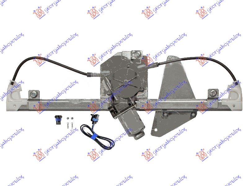 PODIZAC PREDNJEG PROZORA ELEKTRICNI 3/5 VRATA (A KV) Leva str. TOYOTA AYGO (2006-2012) (OEM: 69820-0H020, 698200H020, 9221T8)