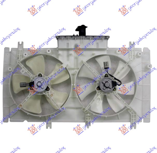 VENTILATOR KOMPLET DUPLI -05 (2+2PIN) MAZDA 6 (2002-2008) (OEM: LF20-15-025, LF2015025)