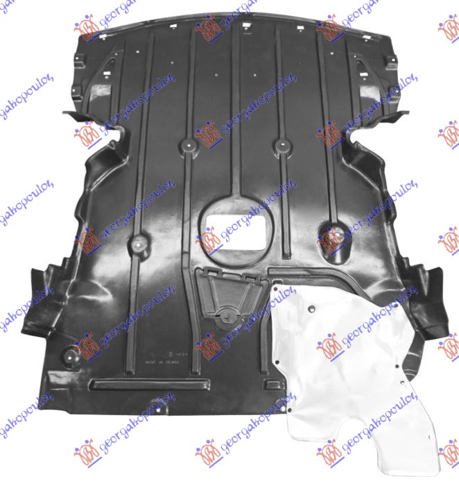 ZASTITA MOTORA DIZEL BMW SERIES 3 (E90/91) SDN (2005-2008) (OEM: 51757156560, 51757205471)