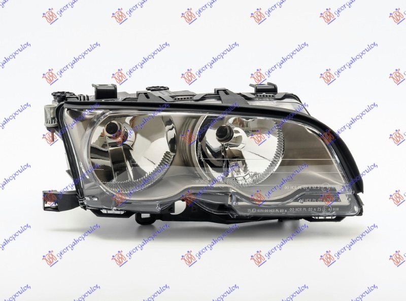 FAR HROM 01-03 (TYC) Desna str. BMW SERIES 3 (E46) COUPE/CABRIO (1999-2003) (OEM: 63126919628)