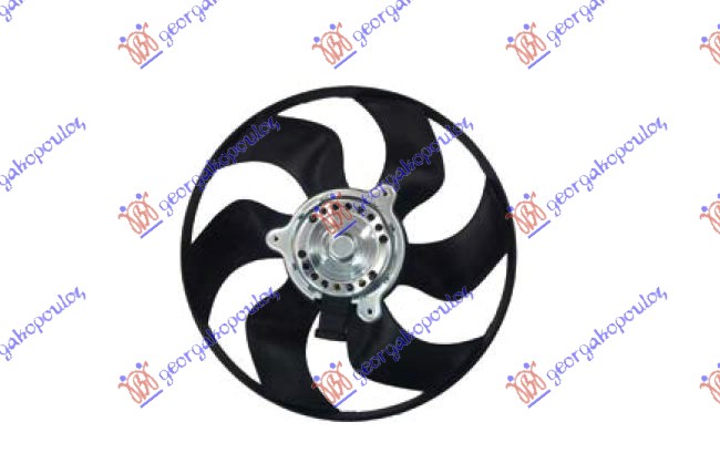 VENTILATOR (VENTILATOR SA MOTOROM)+A/C BENZIN-DIZEL RENAULT MODUS (2005-2008) (OEM: 21481-AY610, 21481AY610, 7701059786)