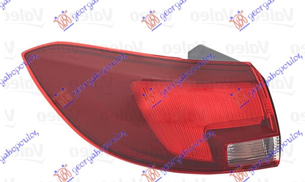 STOP LAMPA SPOLJASNJA KARA. (VALEO) Leva str. OPEL ASTRA K 5D/S.W. (2016-) (OEM: 13427516, 39077374)