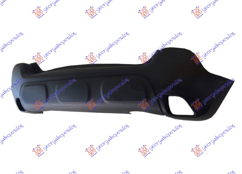 ZADNJI BRANIK DONJI CRNI CITROEN C3 AIR CROSS (2017-2021) (OEM: 1632004880)