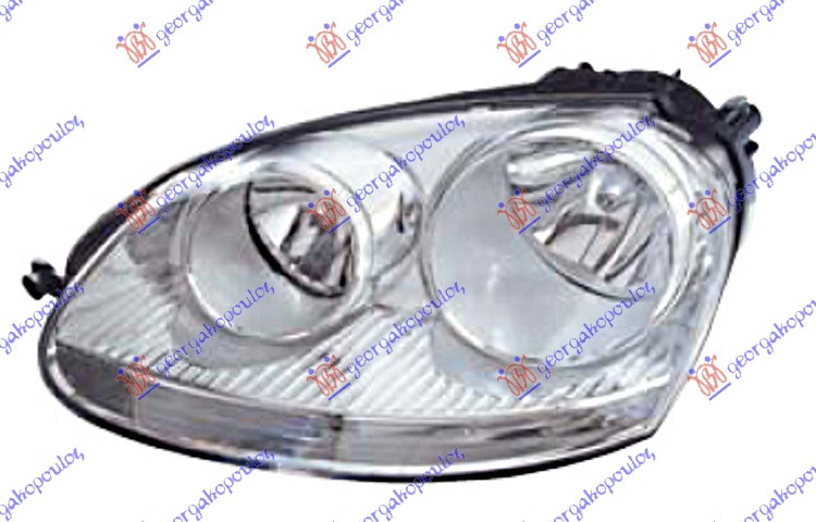 FAR (HROM SOCIVO) (DEPO) Leva str. VW GOLF V (2004-2008) (OEM: 1K6941005N, 1K6941005P, 1K6941005R)