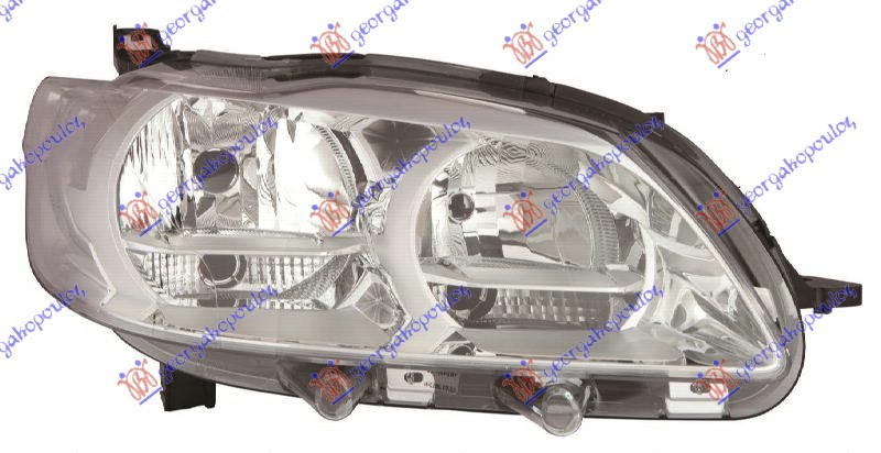 FAR ELEKTRICNI (DEPO) Desna str. PEUGEOT 301 (2012-2017) (OEM: 1608955680, 9675138780, 9675139380)