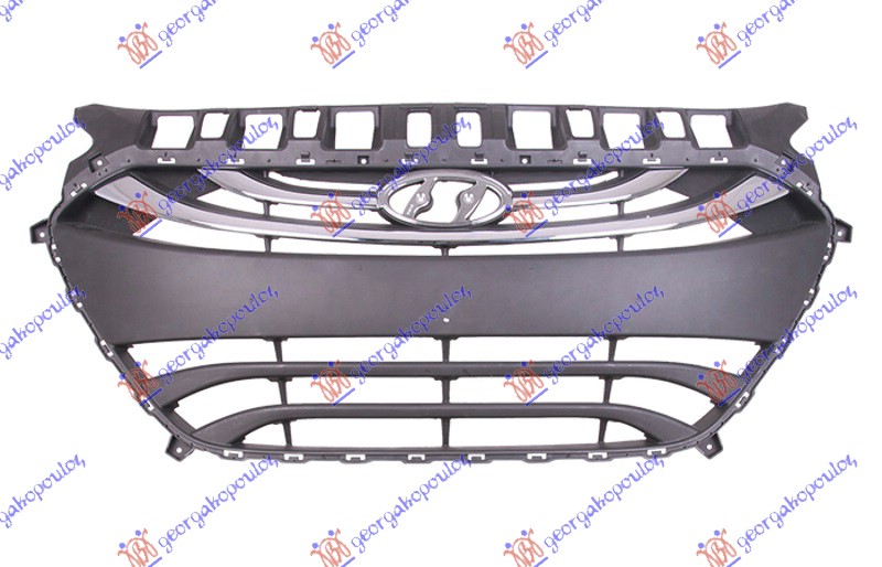 RESETKA PREDNJEG BRANIKA SPORT (O) HYUNDAI i30 3D (2013-2017) (OEM: 86350-A6010, 86350A6010)