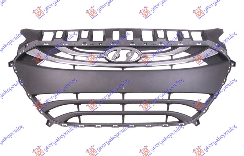 RESETKA PREDNJEG BRANIKA SPORT (O) HYUNDAI i30 5D (2012-2014) (OEM: 86350-A6010, 86350A6010)