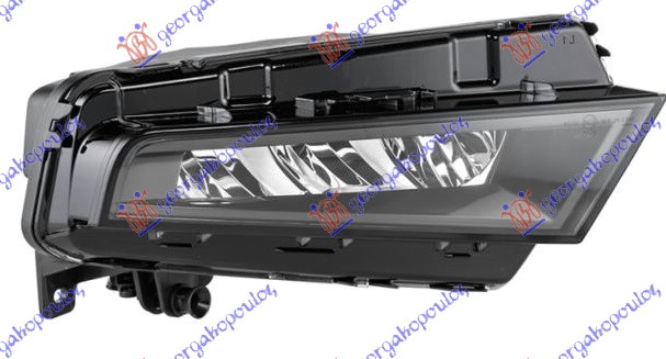 MAGLENKA LED (HELLA) Desna str. SEAT LEON (2017-2020) (OEM: 575941700, 575941700A, 575941700B)