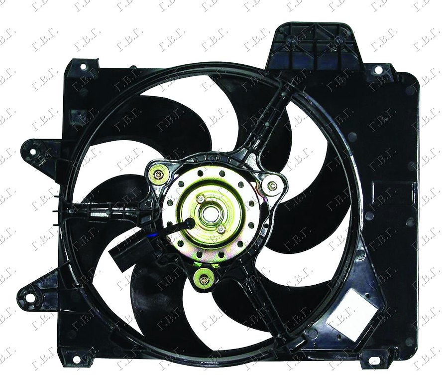 VENTILATOR KOMPLET 1.4 – 1.6 – 1.8 – 2.0 (+A/C)BE LANCIA DELTA (1993-2000) (OEM: 7659426)