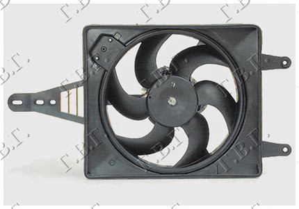 VENTILATOR KOMPLET BENZIN-DIZEL LANCIA KAPPA (1996-2000) (OEM: 46544774)