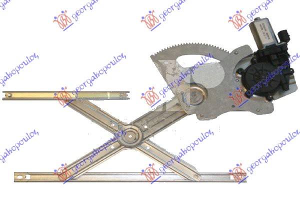 PODIZAC PREDNJEG PROZORA ELEKTRICNI BEZ MOTORA A KVALIT Desna str. HYUNDAI i20 (2008-2012) (OEM: 824041J010)