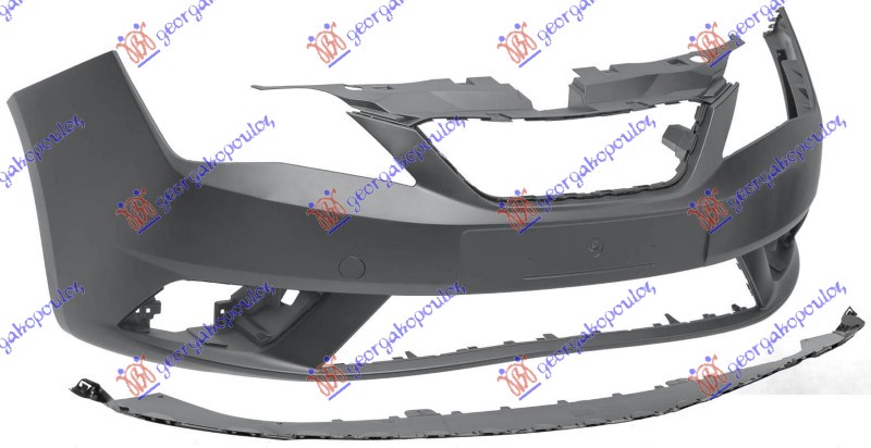 PREDNJI BRANIK PM (A KVALITET) SEAT IBIZA (2012-2015) (OEM: 6J0807217ATGRU)