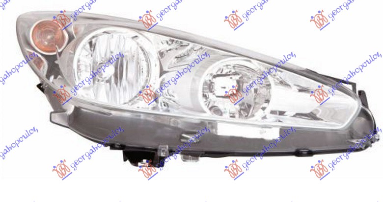 FAR ELEKTRICNI SA MOTOROM 11 – (TYC) Desna str. PEUGEOT 308 (2008-2013) (OEM: 1627682280, 6206X6)