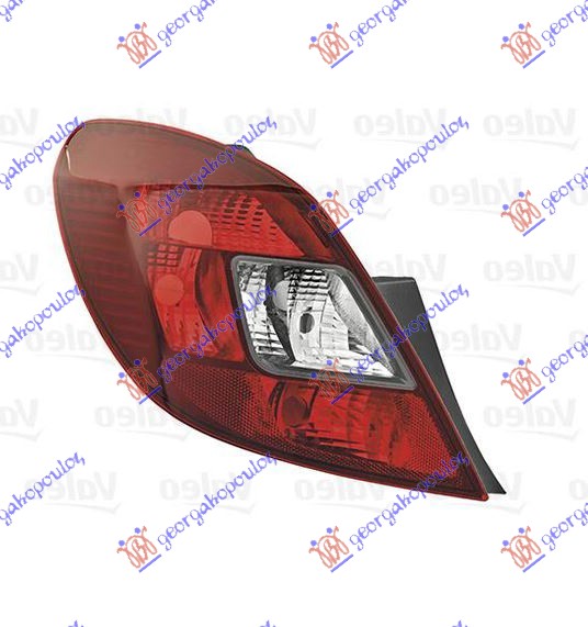 STOP LAMPA 5 VRATA ZATAMNJ.(VALEO) 2011- Leva str. OPEL CORSA D (2006-2015) (OEM: 1222199, 93196753)