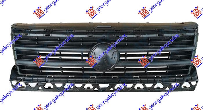 PVC MASKA CRNA RUPOM ZA HROM LAJSNU GORNJU VW CRAFTER (2017-) (OEM: 7C0853653F9B9)