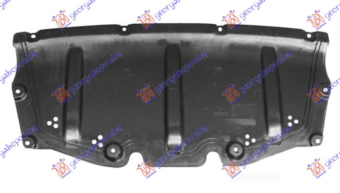 ZASTITA MOTORA PREDNJA CENTRALNA PLASTICNA BMW SERIES 3 (G20/G21) SDN/S.W. (2018-) (OEM: 51757340857)