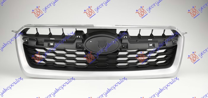PVC MASKA (SREBRNI OKVIR) -15 SUBARU IMPREZA (2012-2017) (OEM: 91122-FJ010)