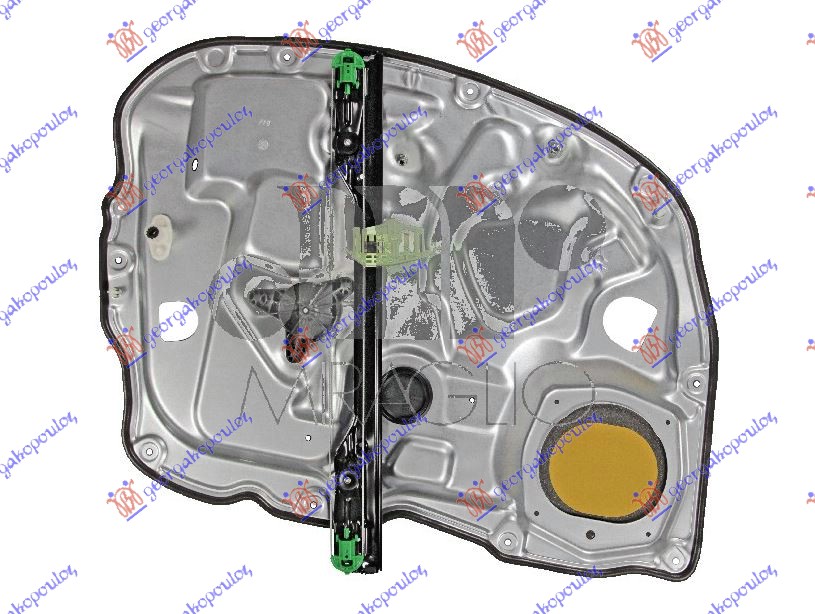 PODIZAC PRE.PROZORA BEZ MOTORA SA POSTO. Desna str. LANCIA MUSA (2003-2013) (OEM: 71734869)