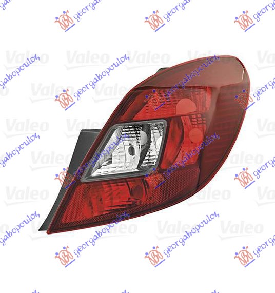 STOP LAMPA 5 VRATA ZATAMNJENA(VALEO) 2011- Desna str. OPEL CORSA D (2006-2015) (OEM: 1222200, 93196754)