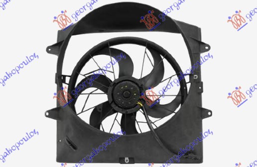 VENTILATOR KOMPLET (3 PINA) BENZIN JEEP GRAND CHEROKEE (1999-2005) (OEM: 52079489AB)